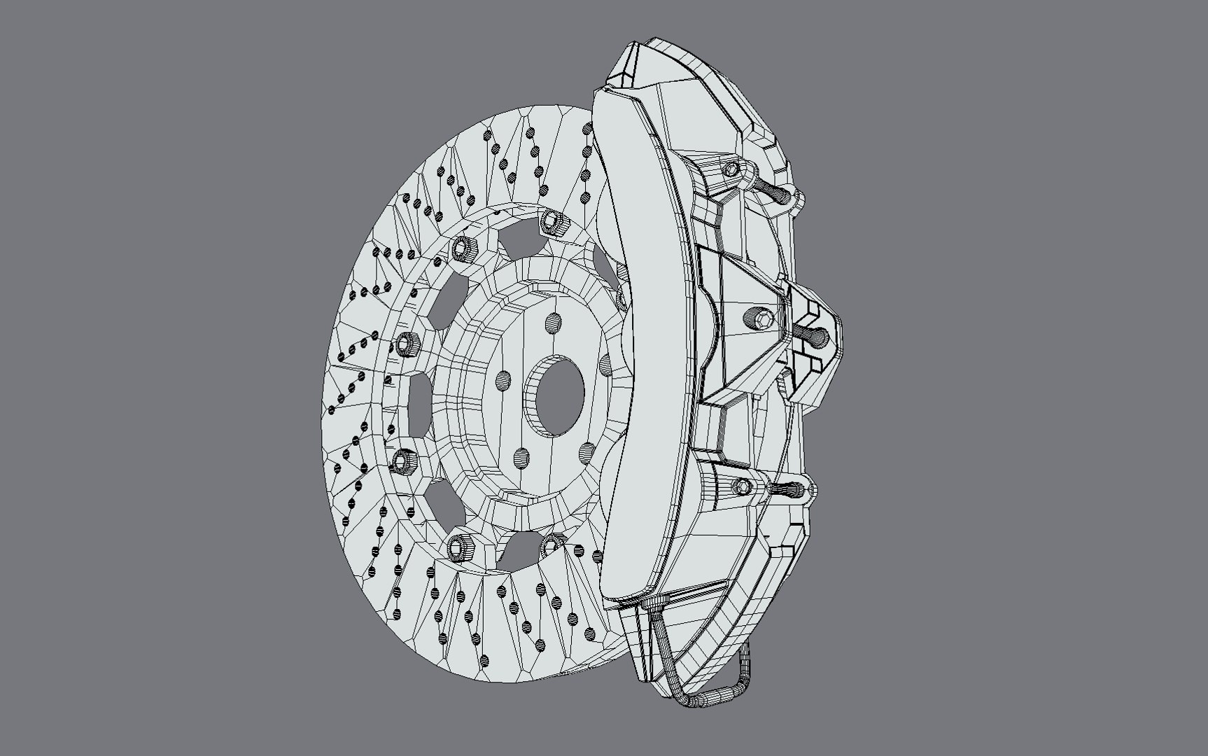 3D Disk Brake model - TurboSquid 1955010
