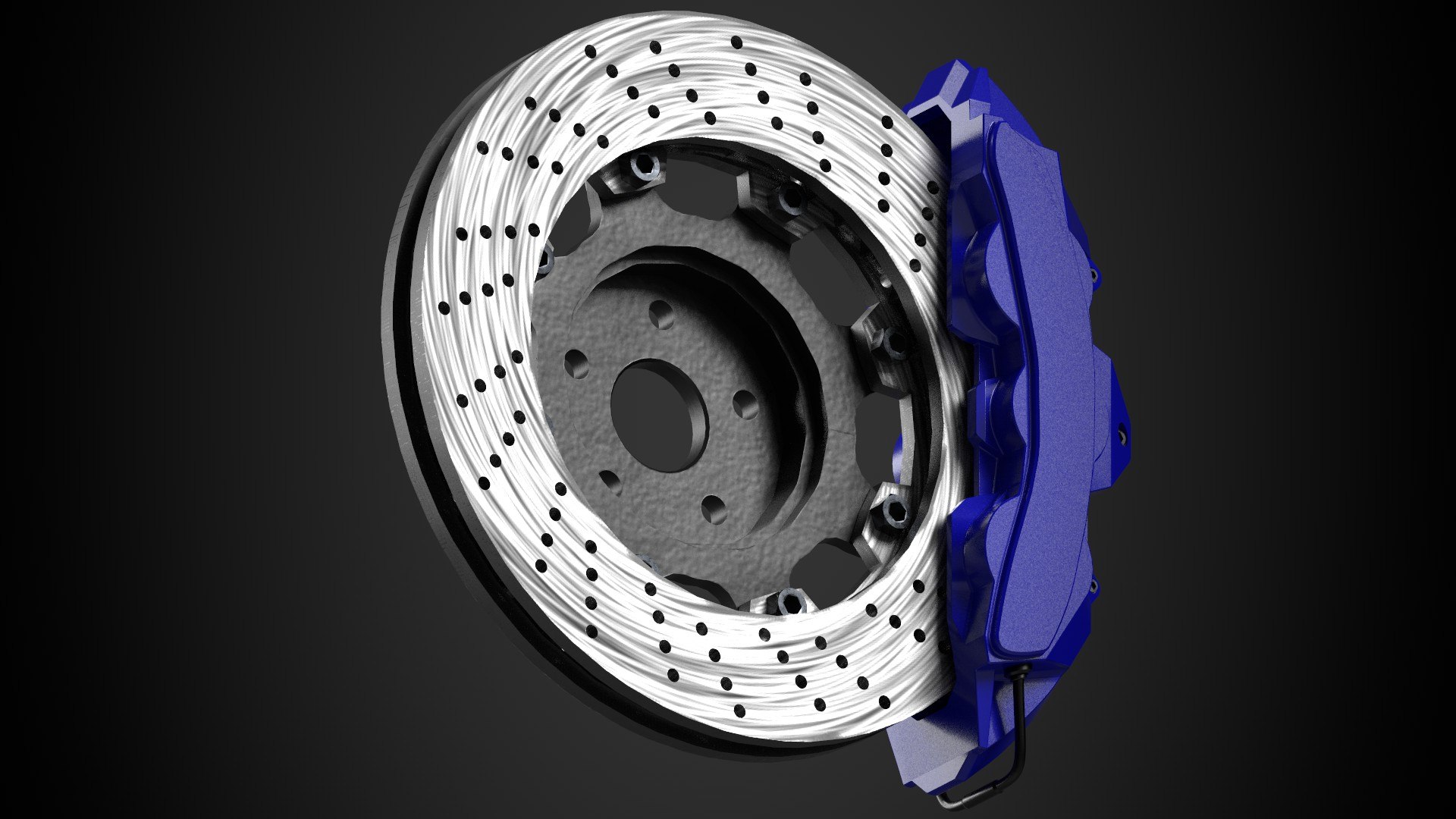 3D Disk Brake model - TurboSquid 1955010