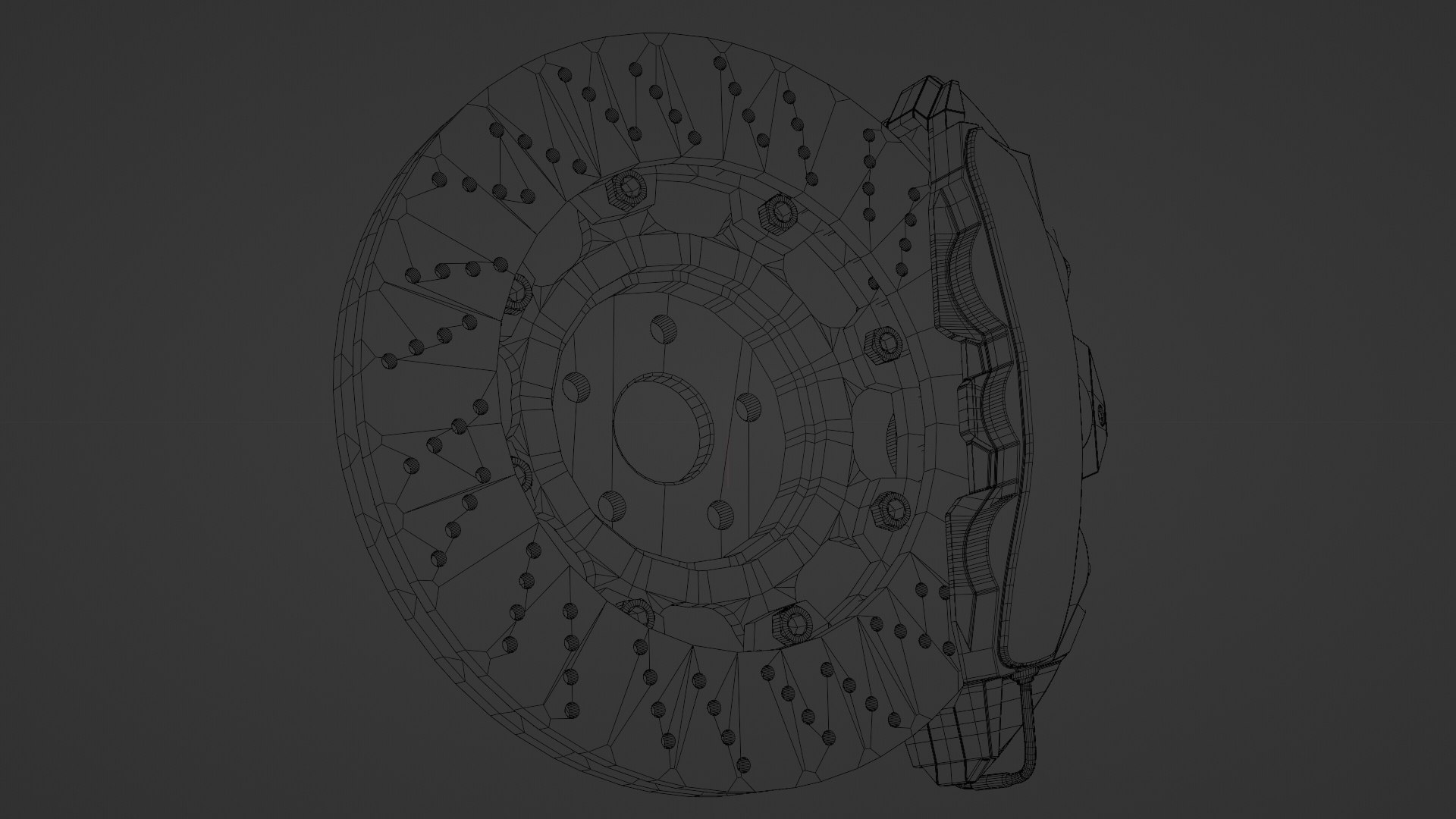 3D Disk Brake model - TurboSquid 1955010