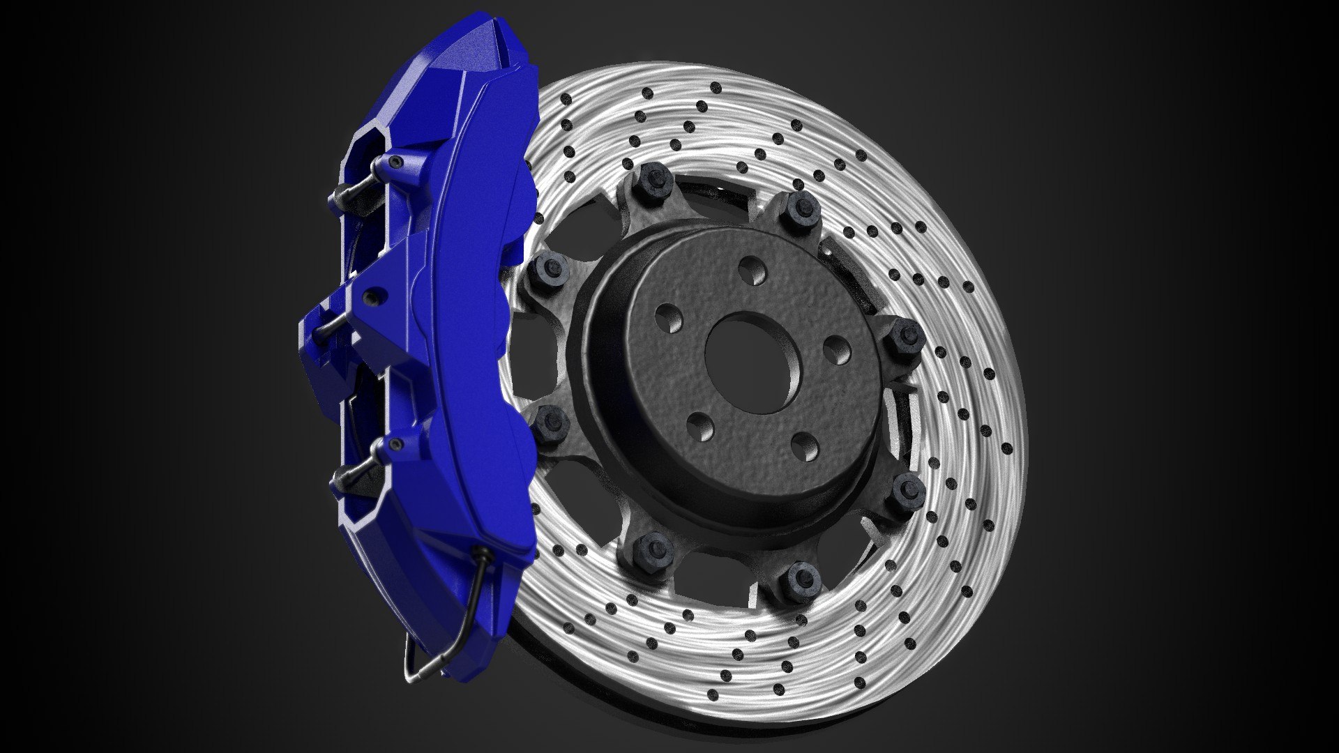 3D Disk Brake model - TurboSquid 1955010