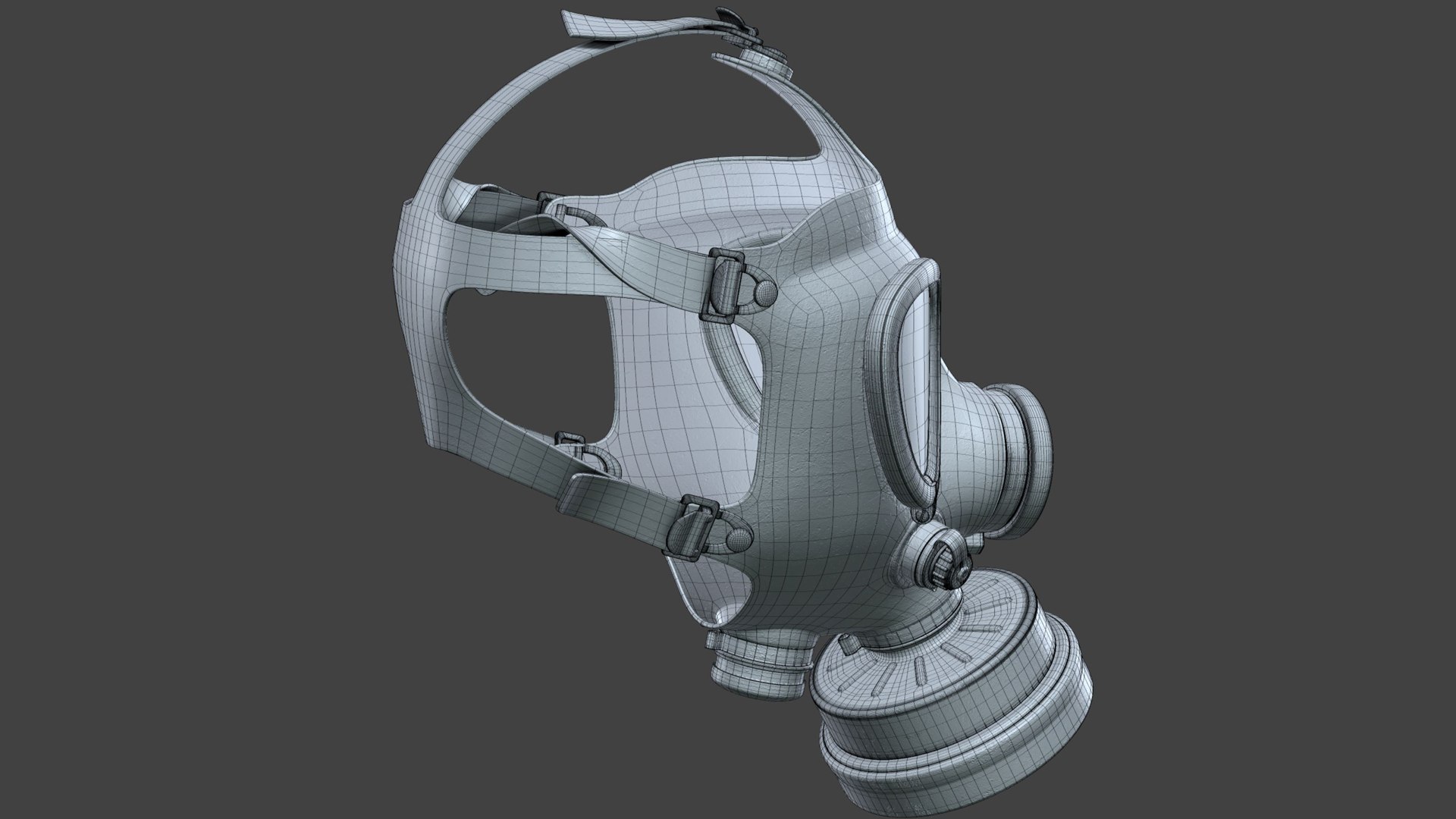 M15 Gas Mask 3D Model - TurboSquid 1727511