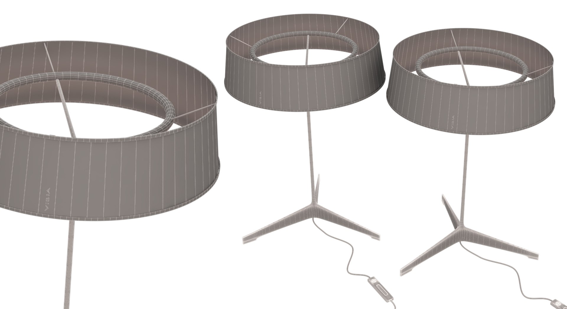 Vibia DAMA 3D Model - TurboSquid 2000937