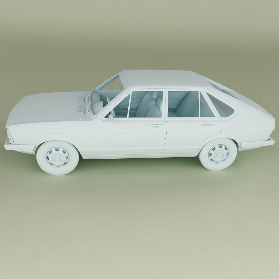 3D Model VW Passat B1 Brazil - TurboSquid 2325144