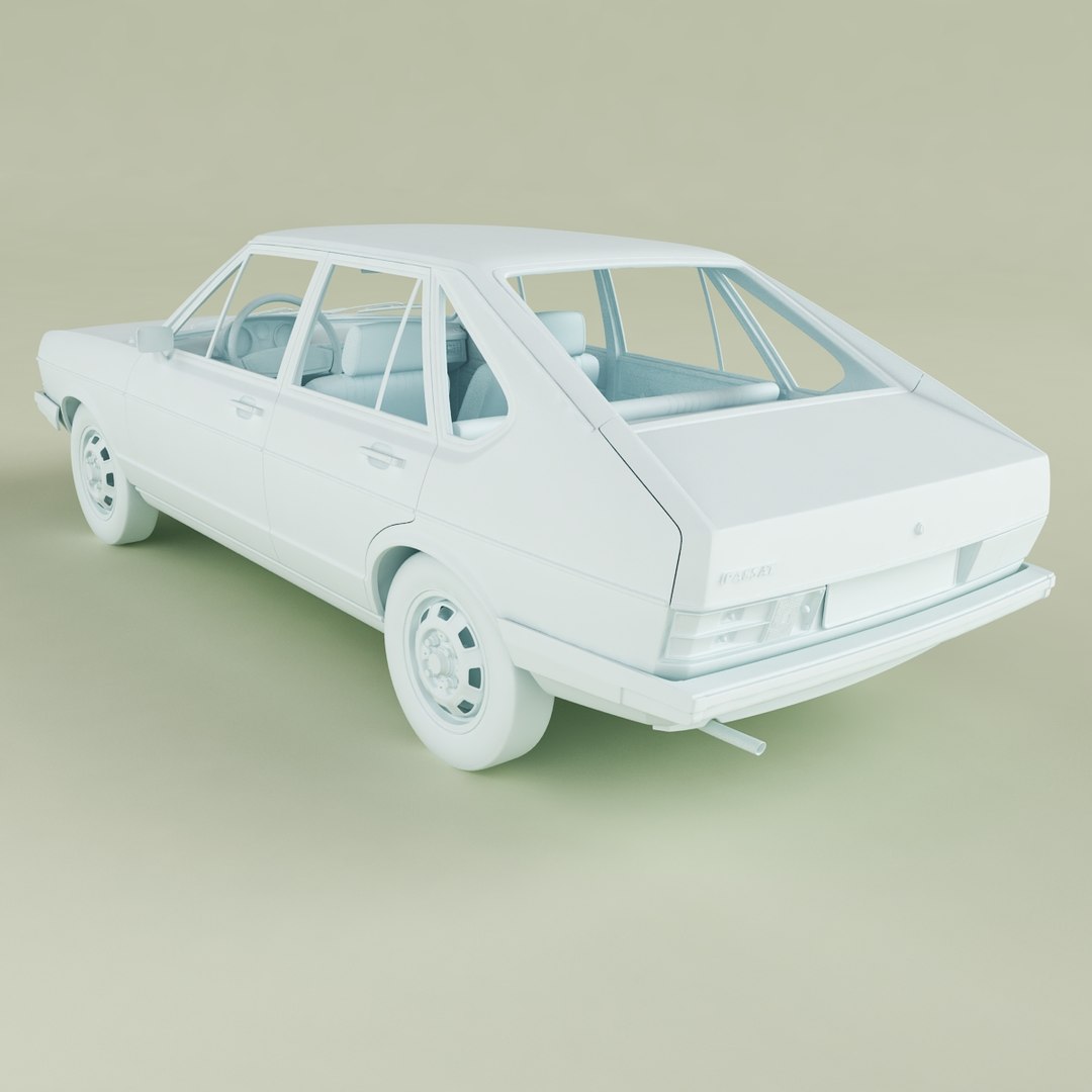 3D Model VW Passat B1 Brazil - TurboSquid 2325144