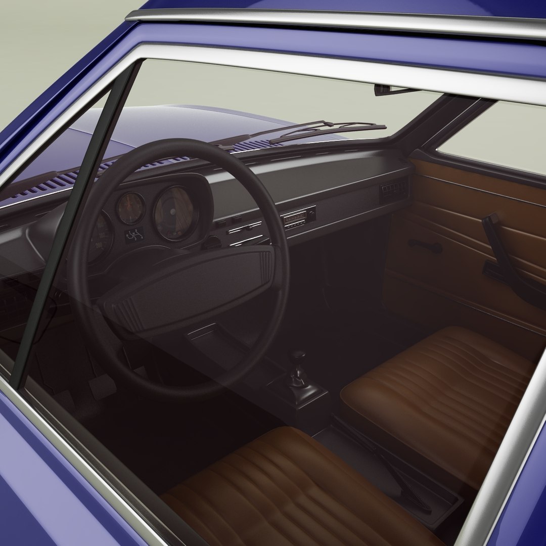 3D Model VW Passat B1 Brazil - TurboSquid 2325144