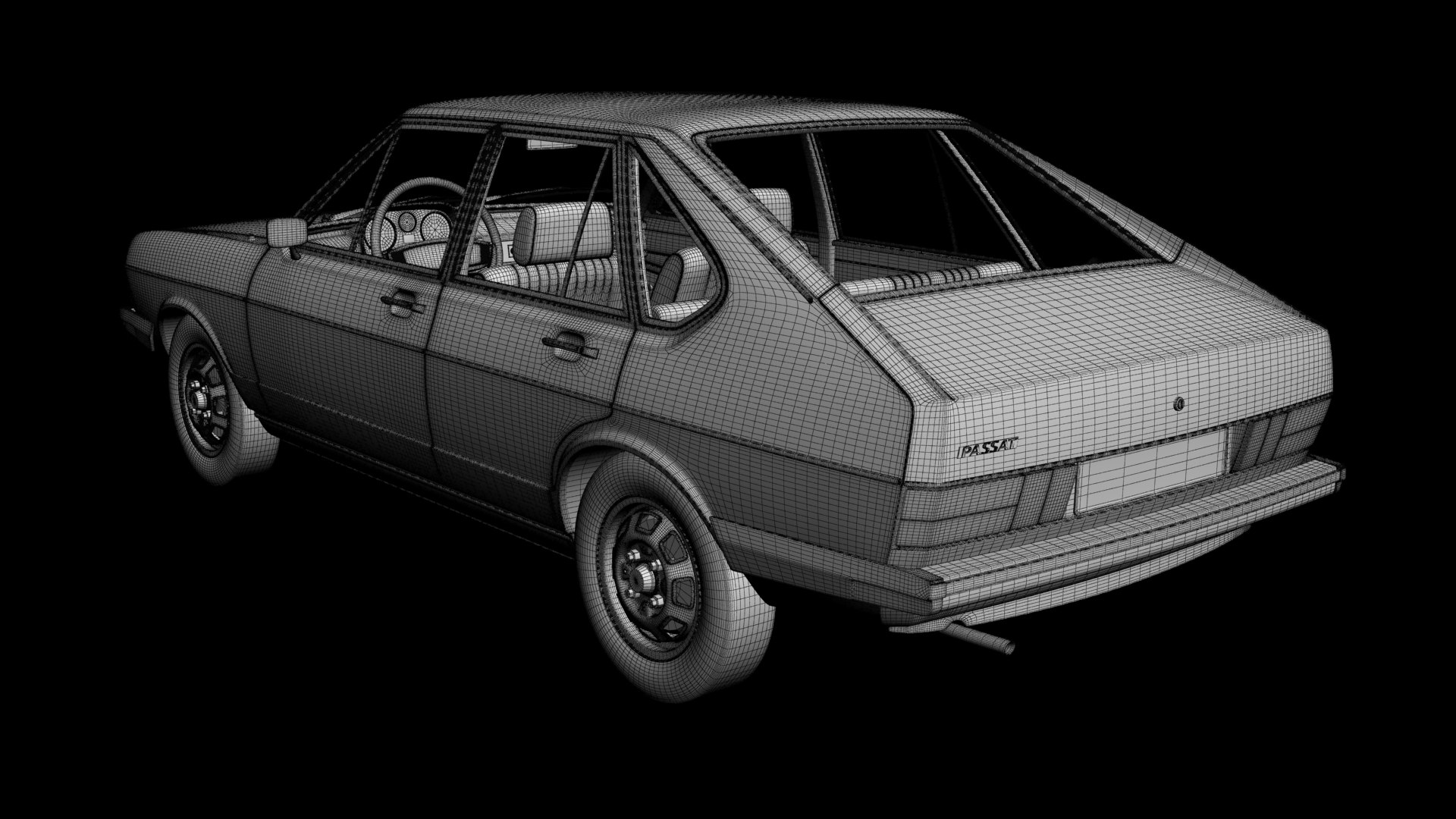 3D Model VW Passat B1 Brazil - TurboSquid 2325144