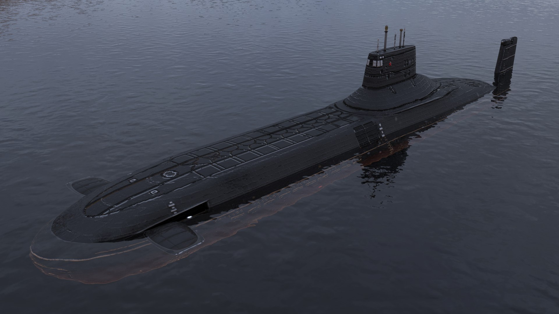 Submarine Typhoon-class Typhoon 3D - TurboSquid 1177441