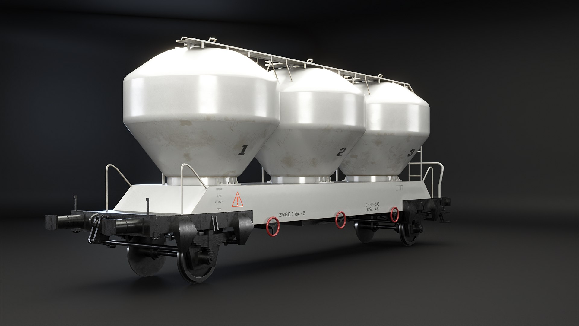 3D Railcars And Locomotive Collection V2 - TurboSquid 2252481