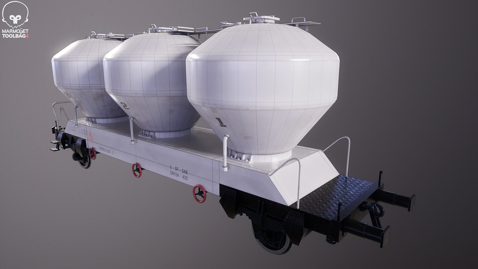 3D Railcars And Locomotive Collection V2 - TurboSquid 2252481