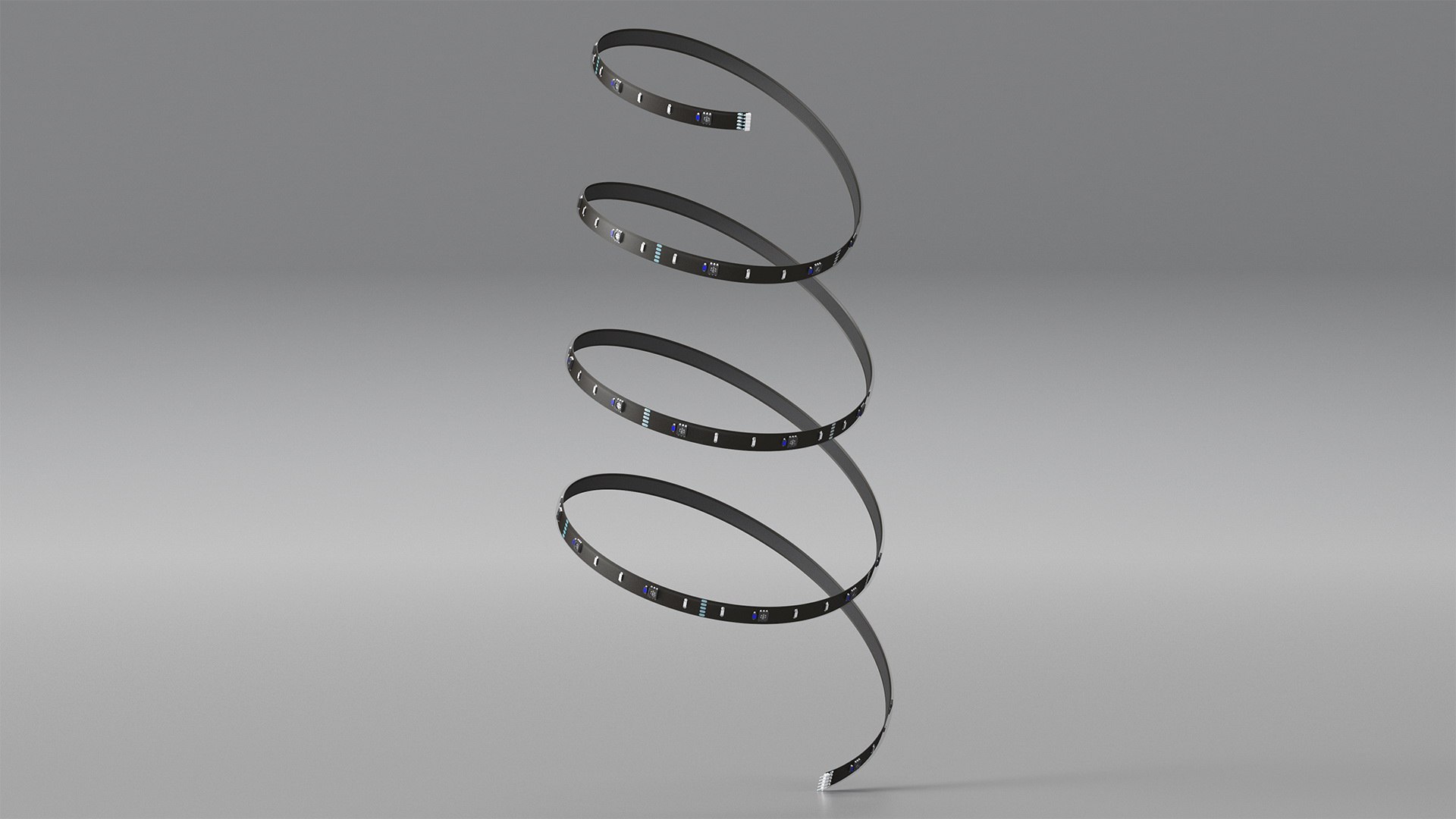 3D led strip light spiral - TurboSquid 1434521