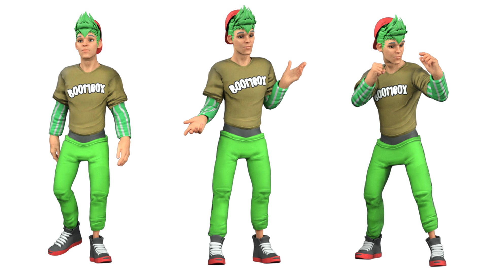 Cartoon Rigged Style Boy-Symon Character 3D Model 3D Model - TurboSquid ...