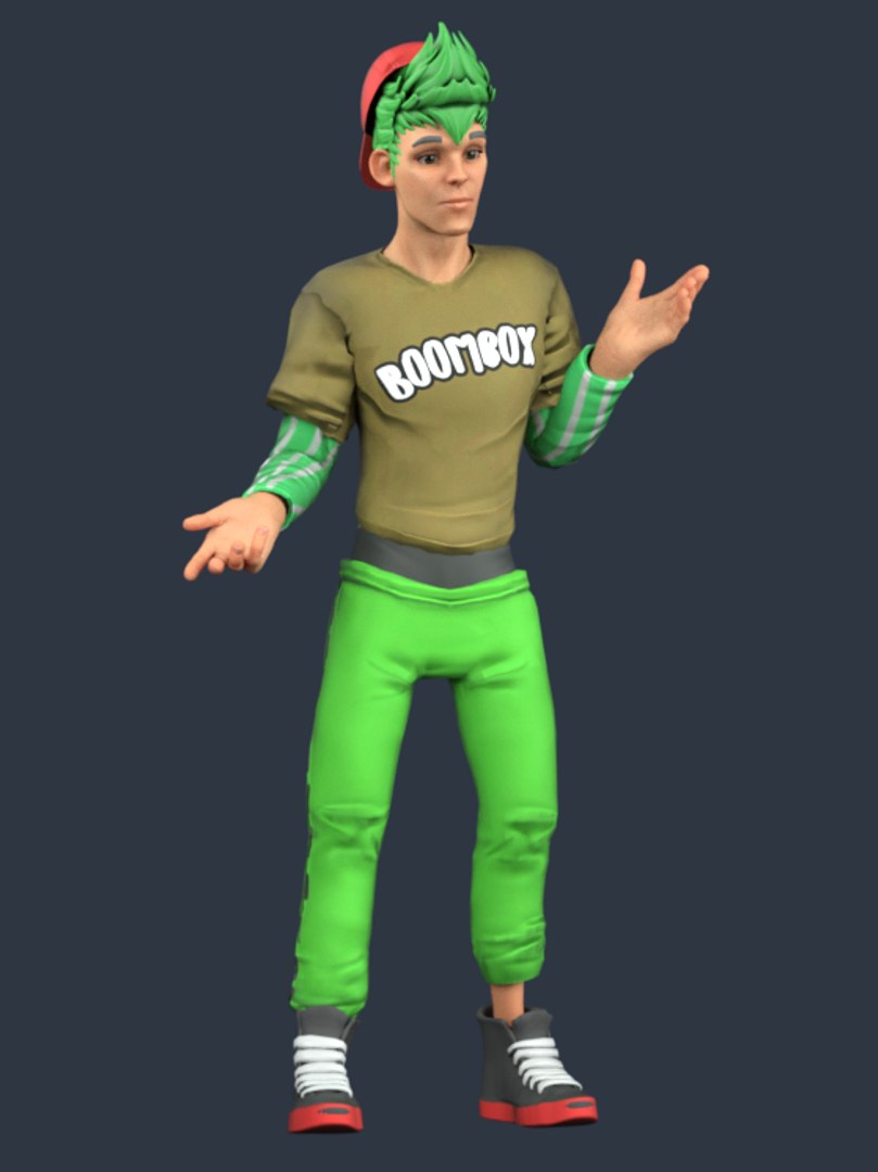 Cartoon Rigged Style Boy-Symon Character 3D Model 3D Model - TurboSquid ...