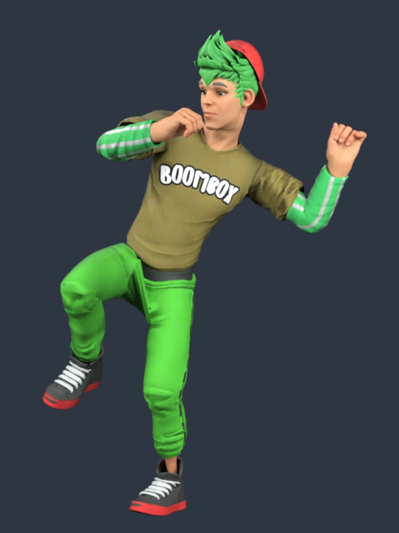 Cartoon Rigged Style Boy-Symon Character 3D Model 3D Model - TurboSquid ...