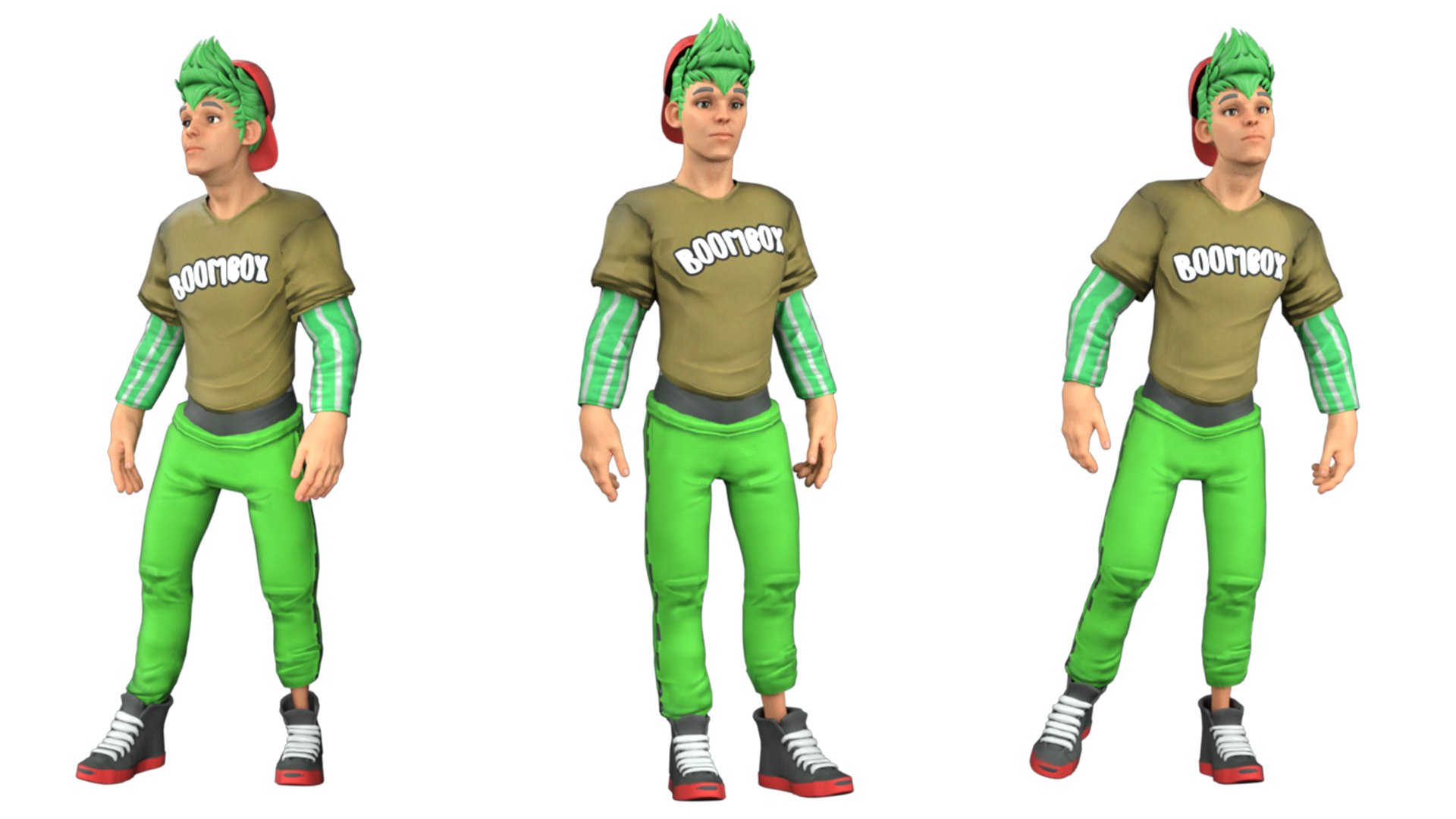 Cartoon Rigged Style Boy-Symon Character 3D Model 3D Model - TurboSquid ...