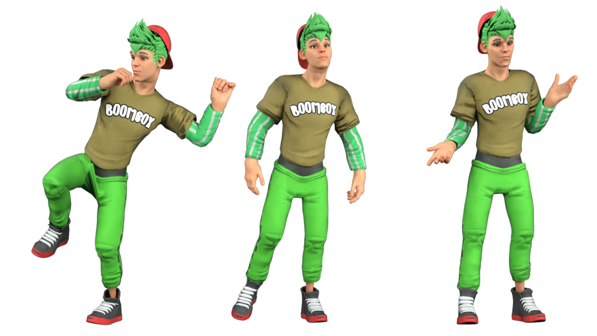 Cartoon Rigged Style Boy-Symon Character 3D Model 3D Model - TurboSquid ...