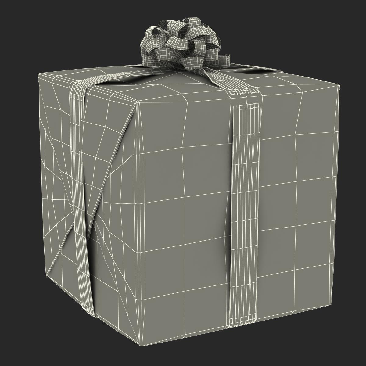 3d model of giftboxes set