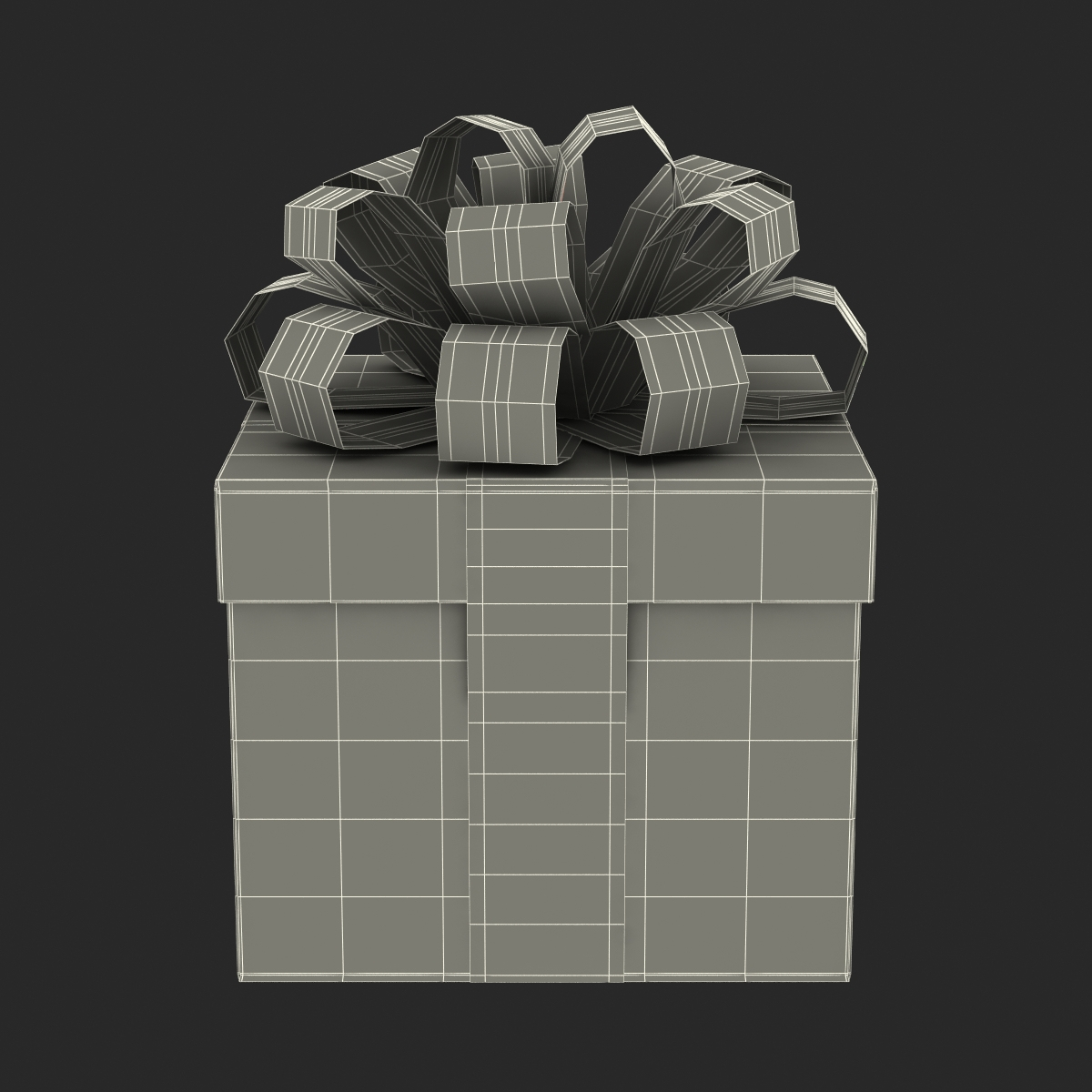 3d model of giftboxes set