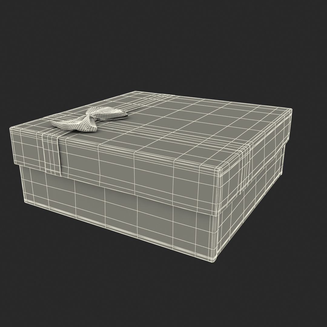 3d model of giftboxes set