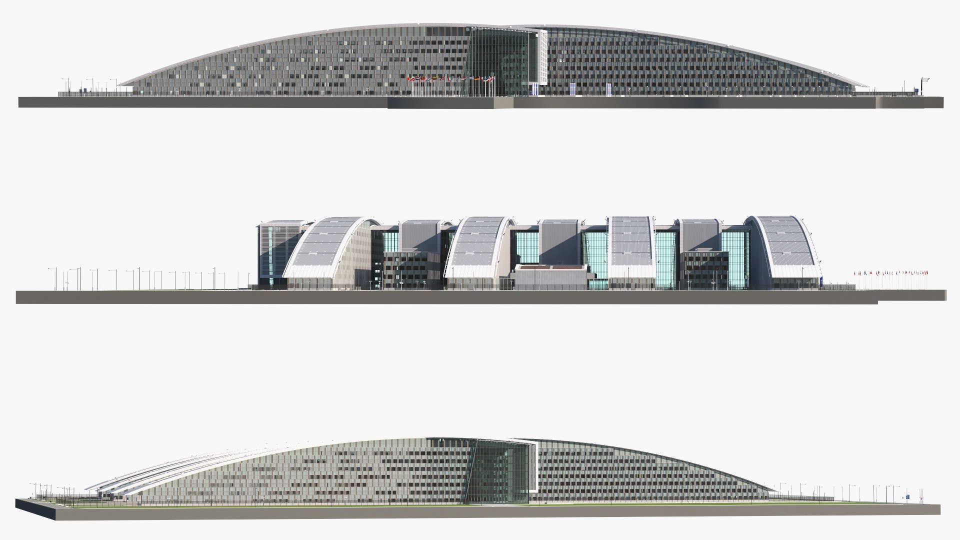 NATO Headquarters 3D model - TurboSquid 1932816