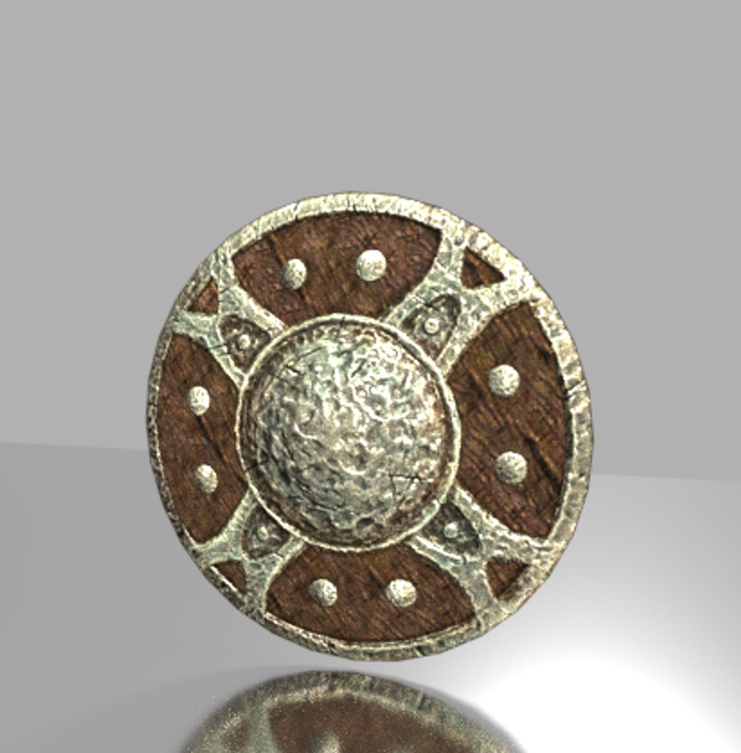 Shield Iron 3D Model - TurboSquid 1453067