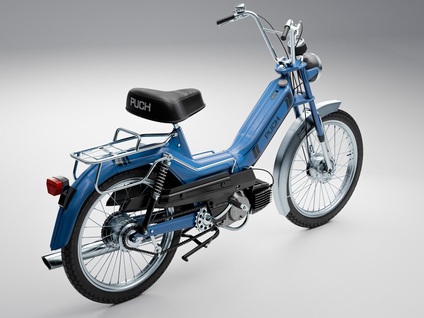 3D Puch Maxi Classic Moped Model - TurboSquid 2378690