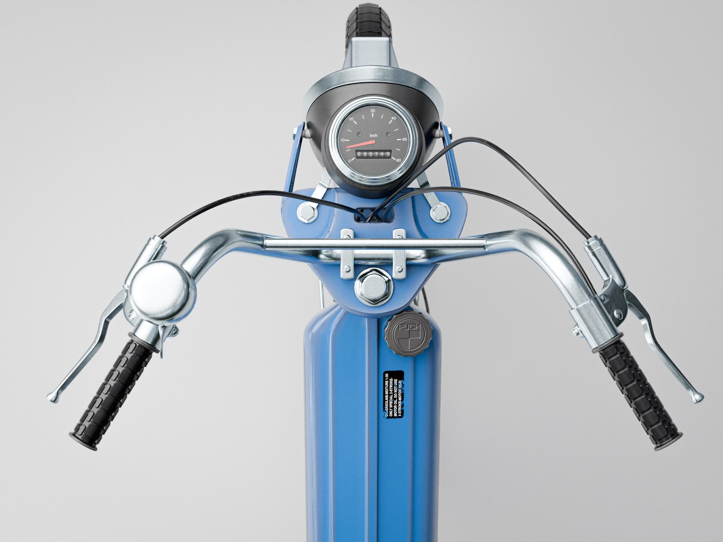 3D Puch Maxi Classic Moped Model - TurboSquid 2378690