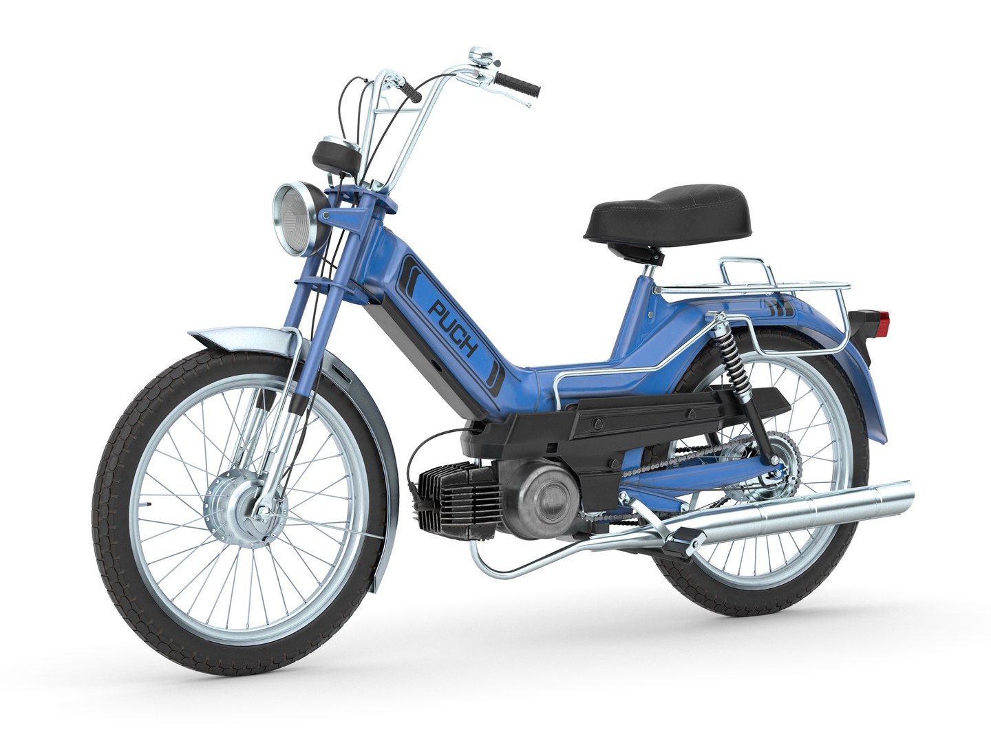 3D Puch Maxi Classic Moped Model - TurboSquid 2378690