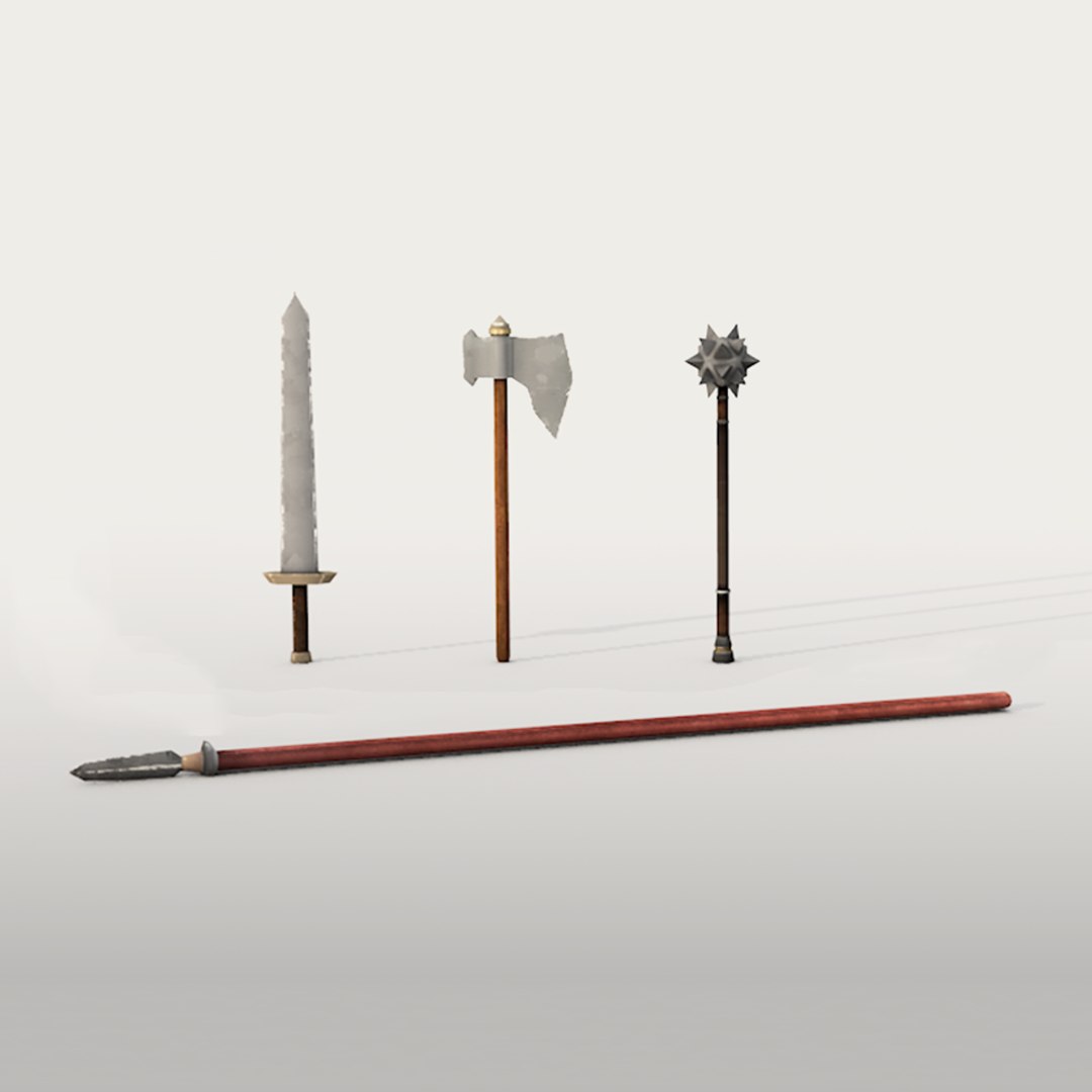 pack medieval fantasy 3d model
