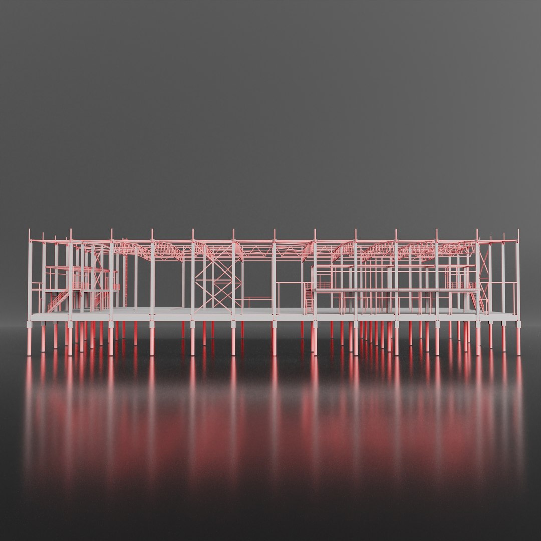 3D Model Industrial Metal - TurboSquid 2235916
