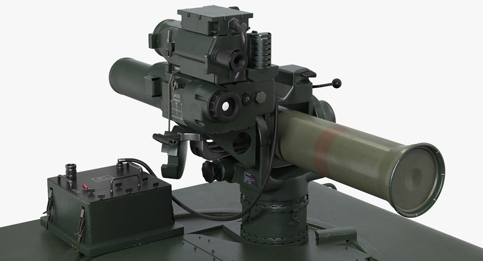 hmmwv tow missile carrier 3d c4d