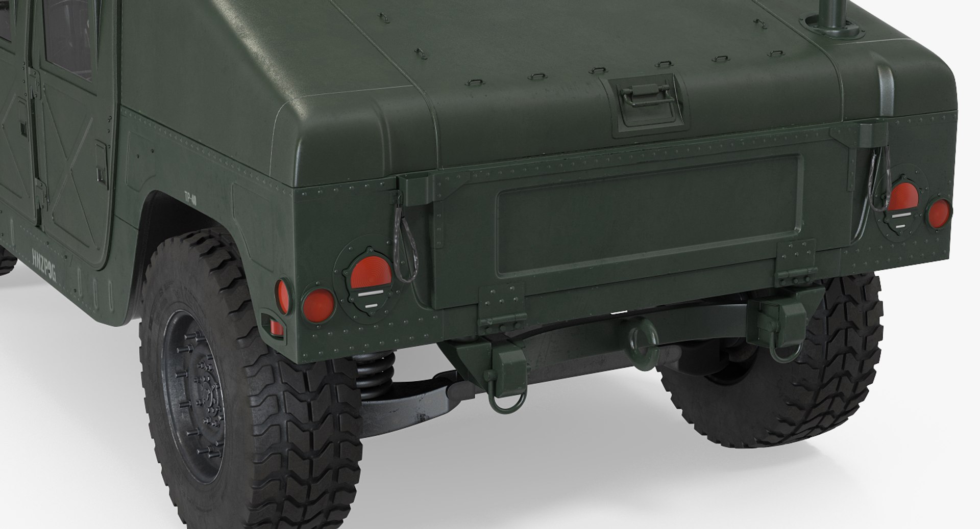 hmmwv tow missile carrier 3d c4d