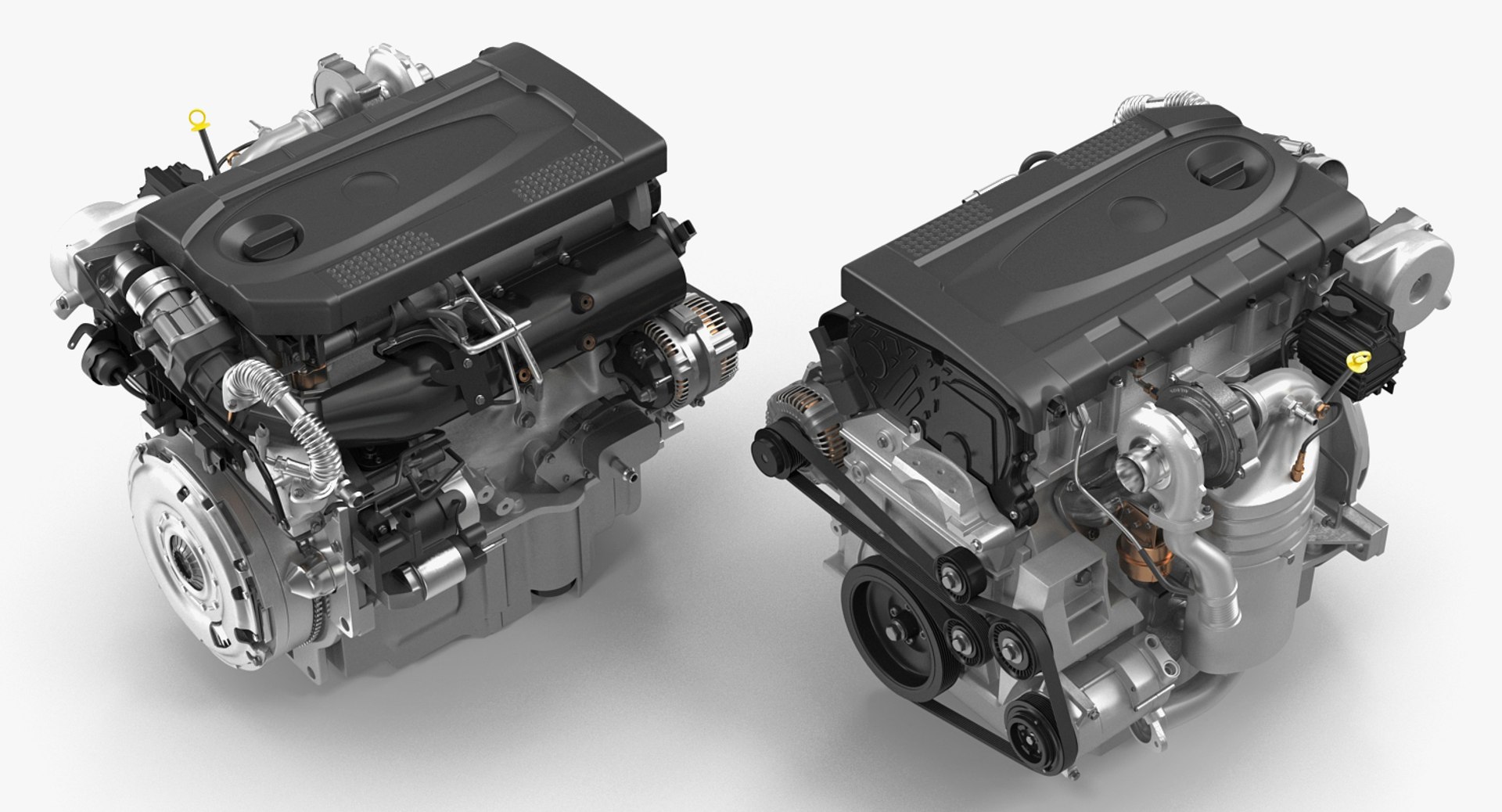 Turbo Diesel Engine 1 3D Model - TurboSquid 1242876