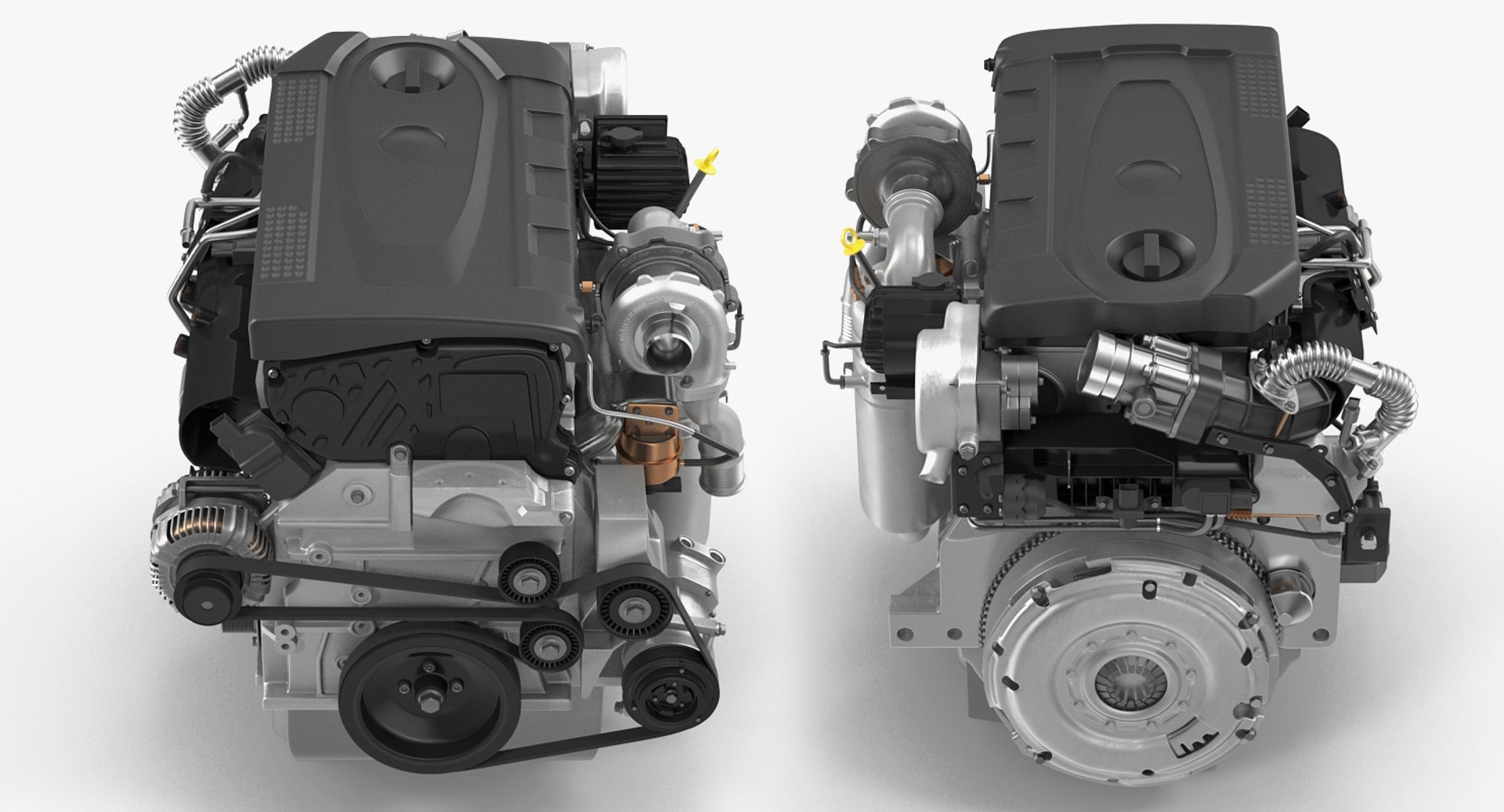 Turbo Diesel Engine 1 3D Model - TurboSquid 1242876