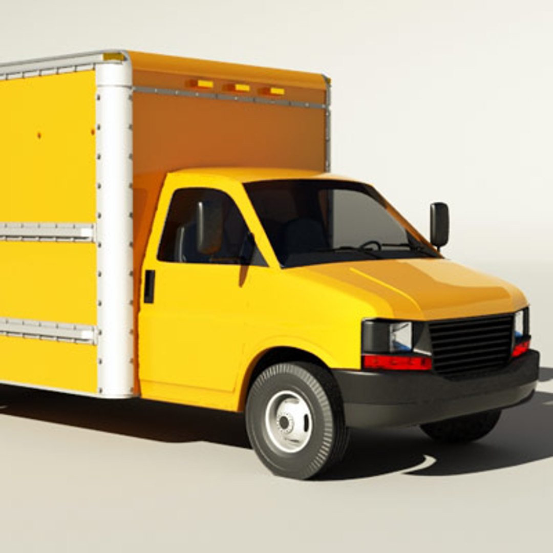 Delivery Van American 3d Max