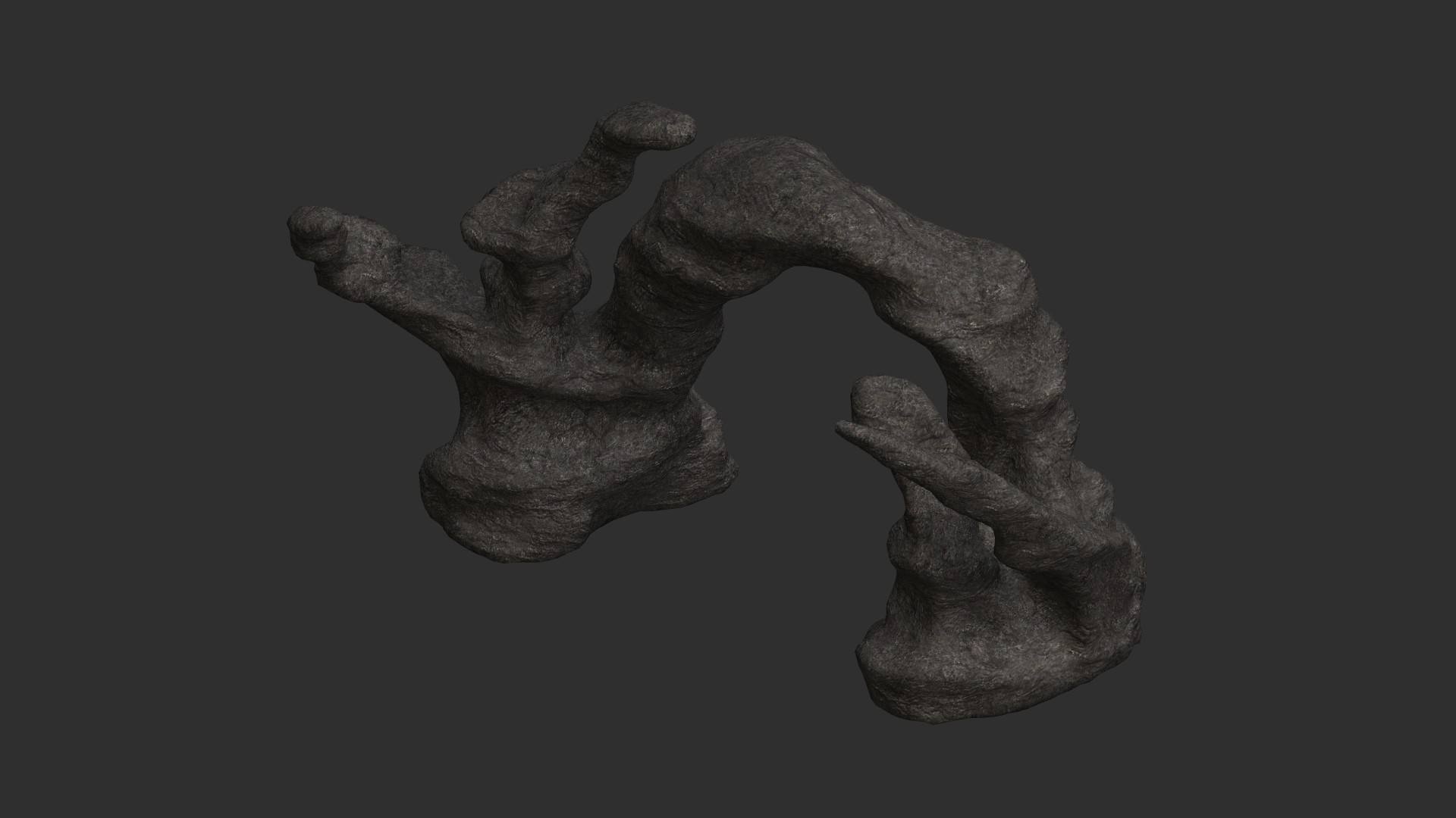 Free 3D Cave Arch - Base Model - TurboSquid 2091497