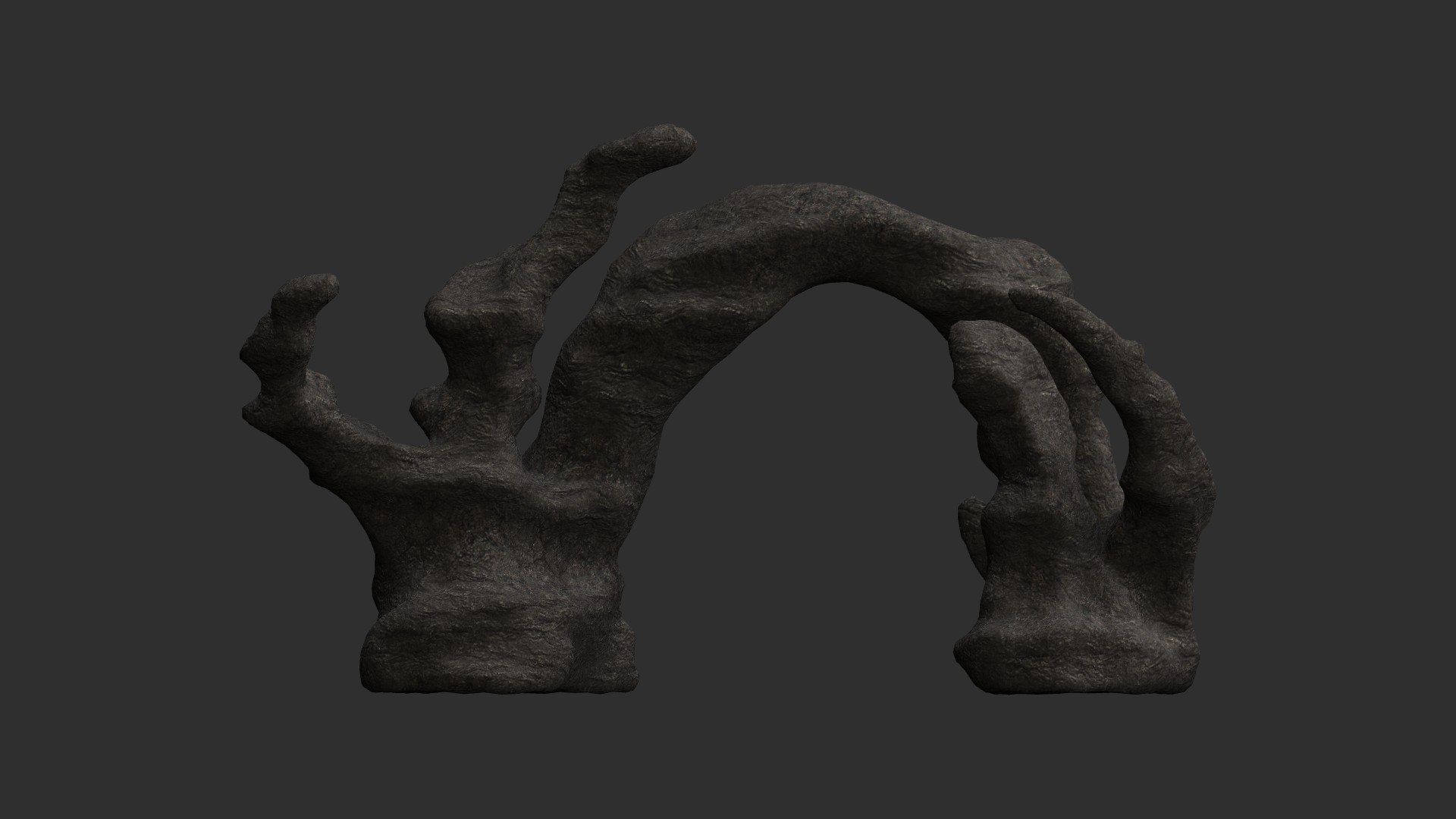 Free 3D Cave Arch - Base Model - TurboSquid 2091497