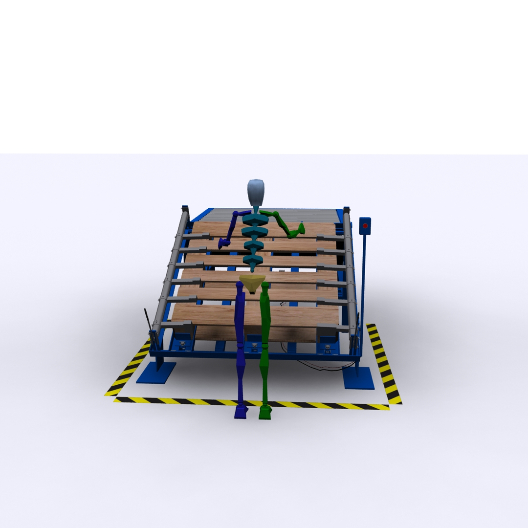 Machine Pallet 3d Model