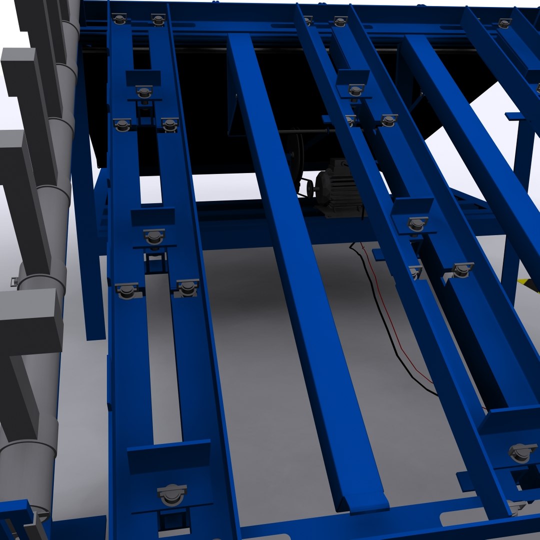 Machine Pallet 3d Model