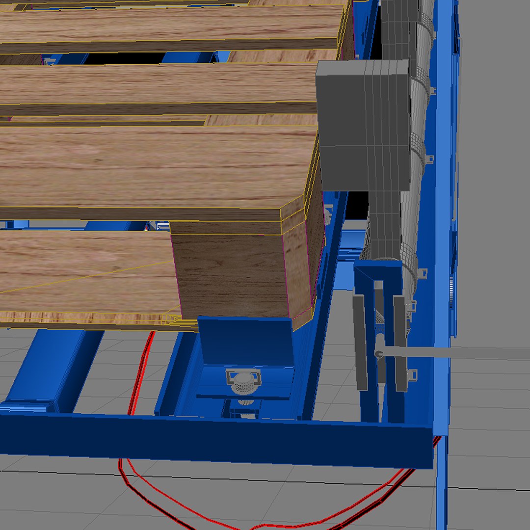 Machine Pallet 3d Model