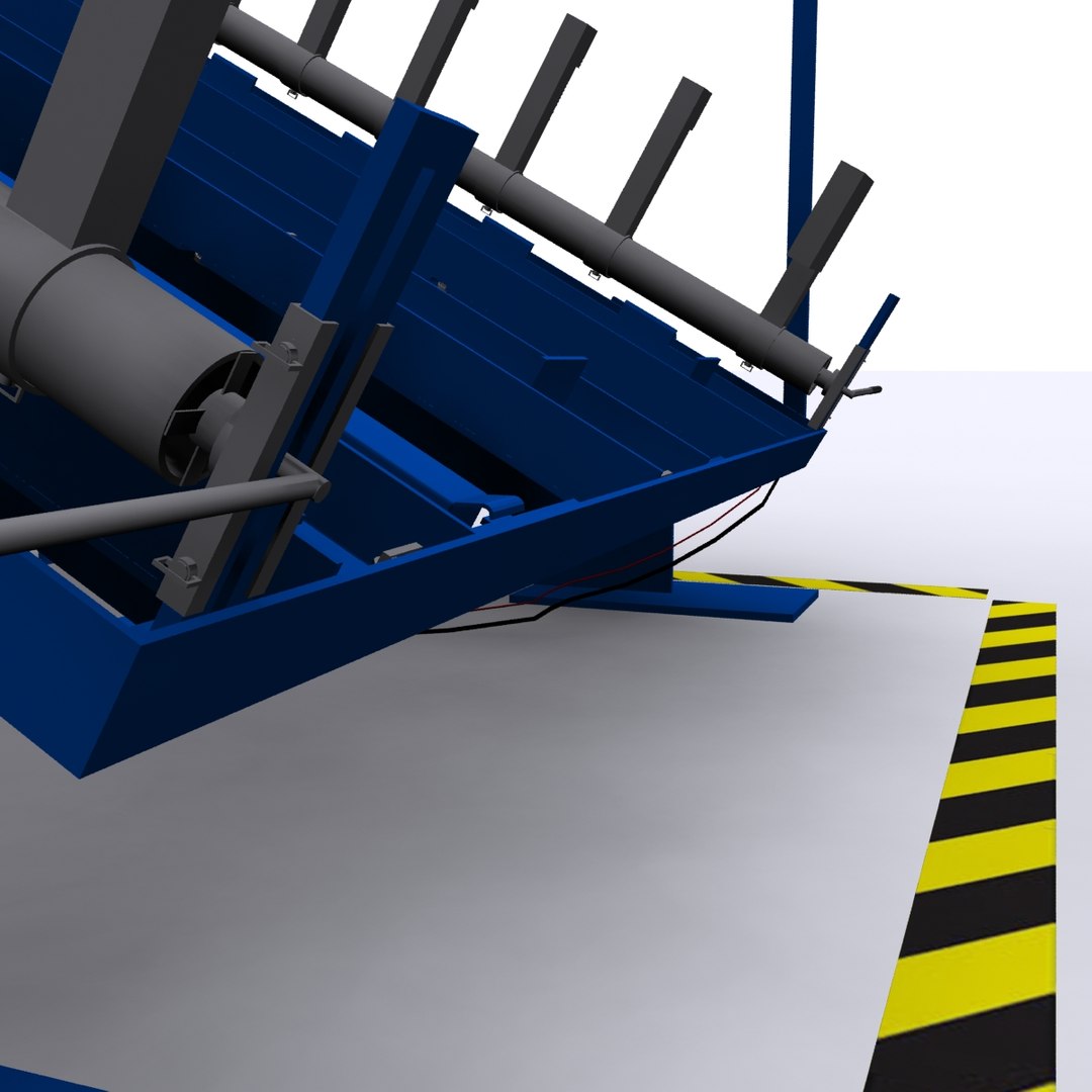 Machine Pallet 3d Model