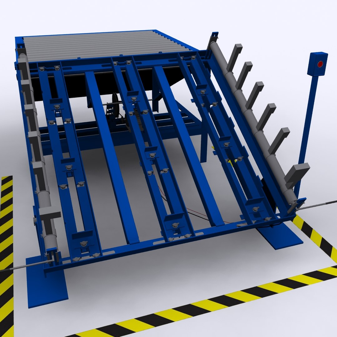 Machine Pallet 3d Model