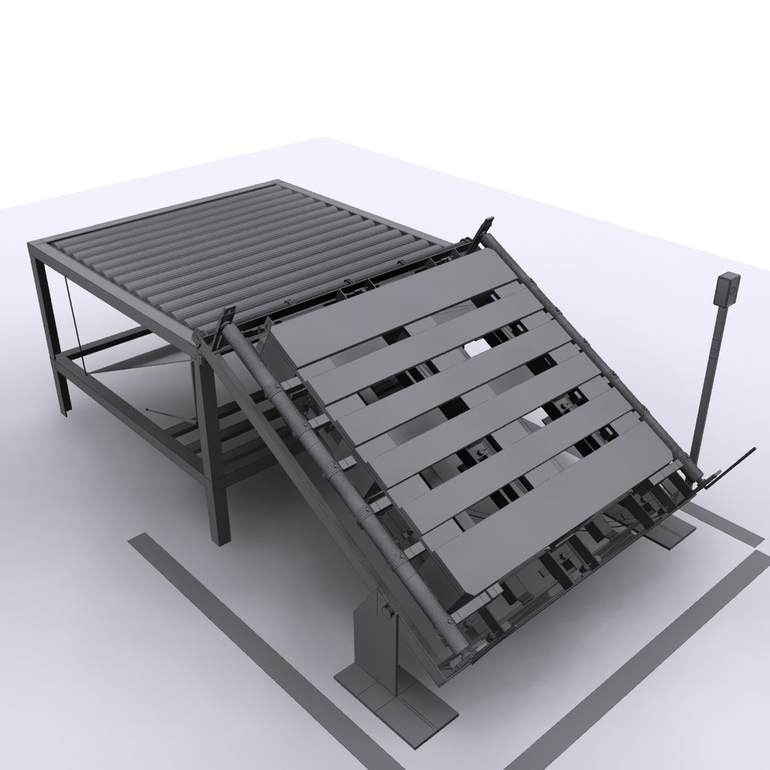 Machine Pallet 3d Model