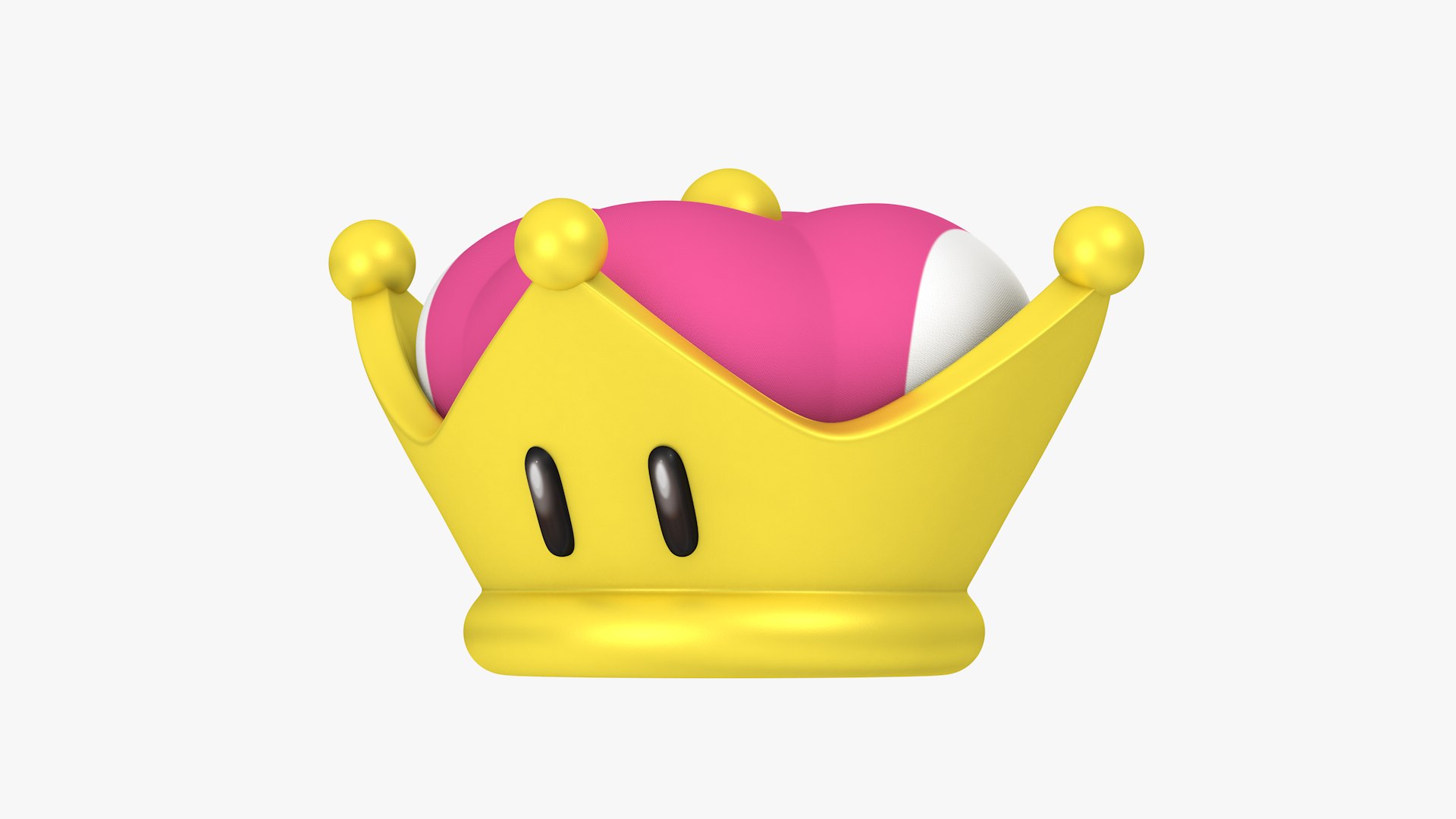 3D Super Mario Crown Peach - TurboSquid 1521179