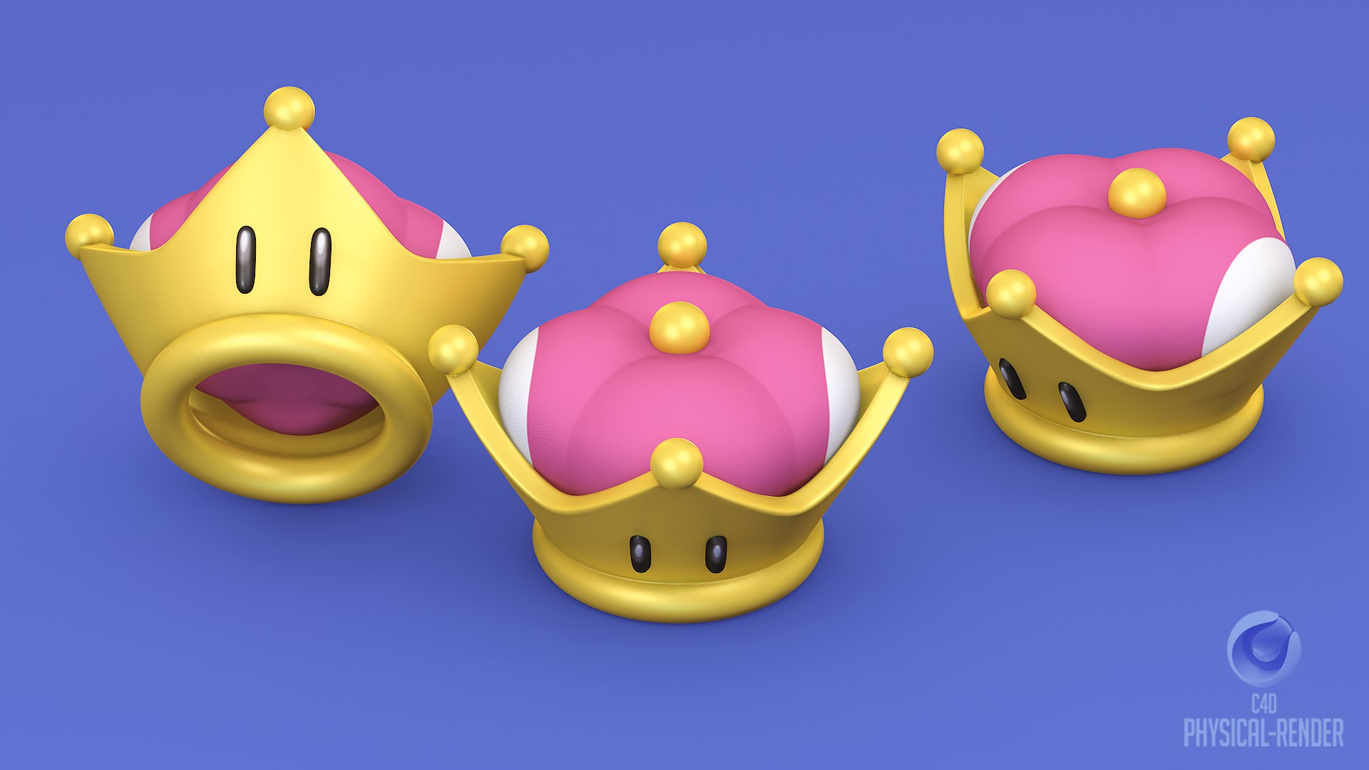3D Super Mario Crown Peach - TurboSquid 1521179