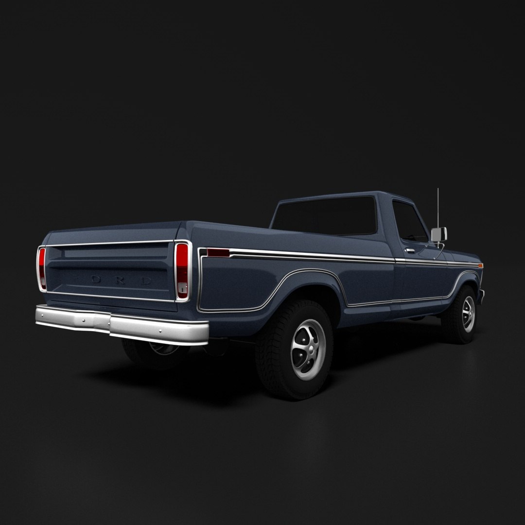 Ford F150 Pickup F 150 3D Model - TurboSquid 2330808
