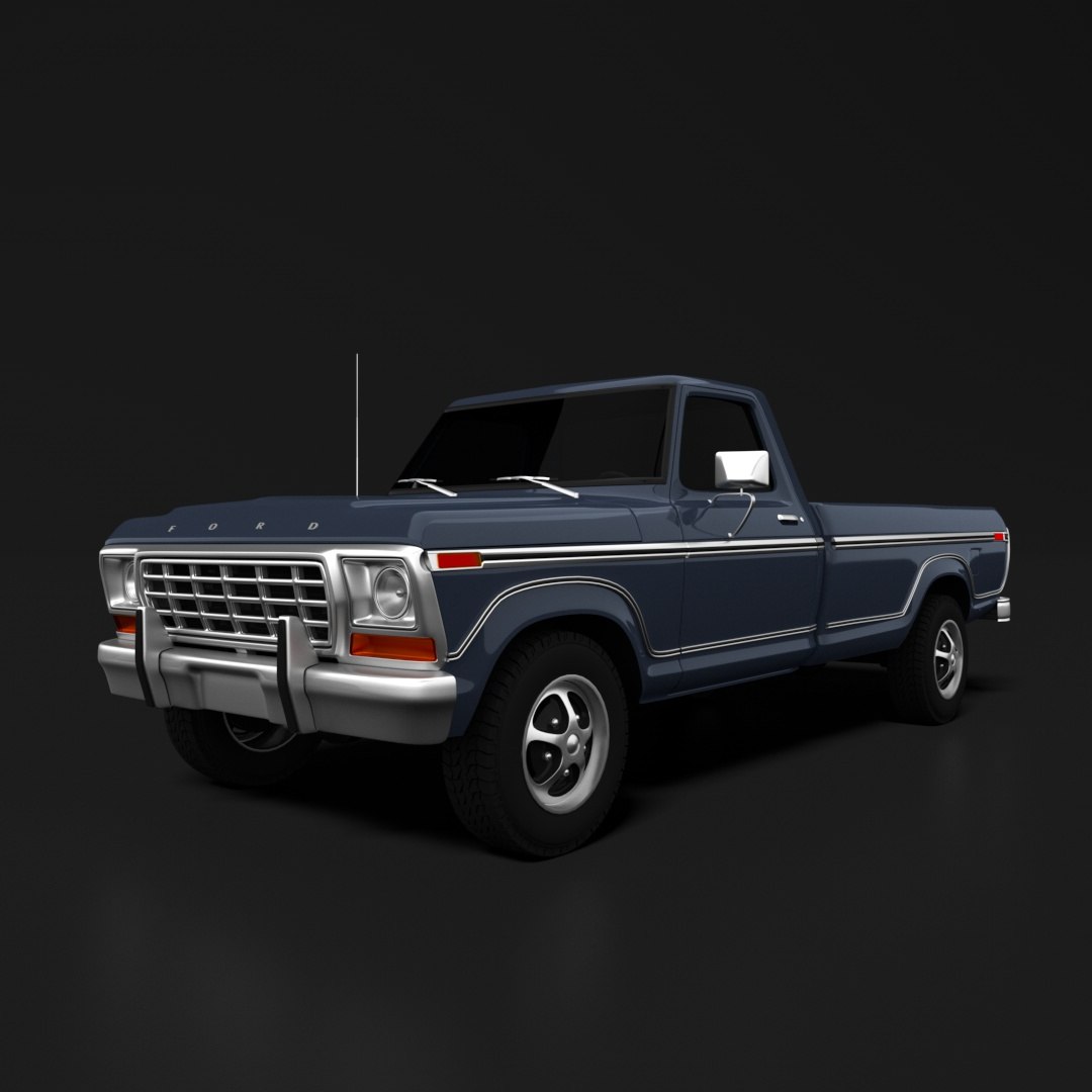 Ford F150 Pickup F 150 3D Model - TurboSquid 2330808