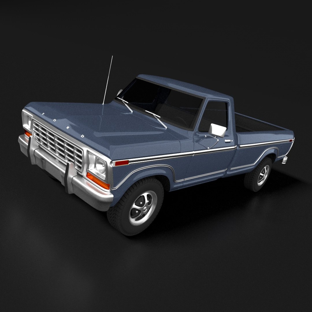 Ford F150 Pickup F 150 3D Model - TurboSquid 2330808