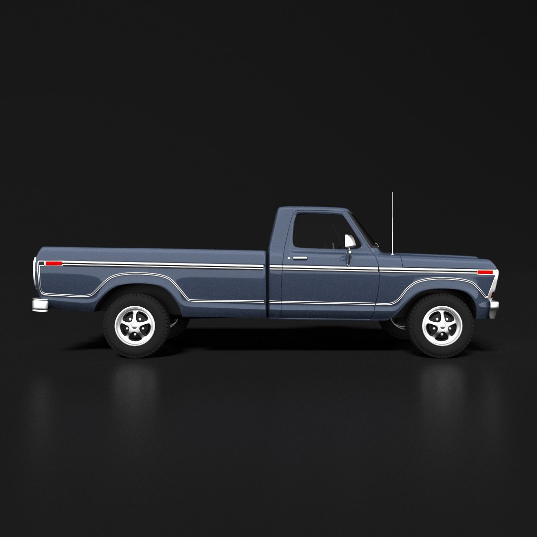 Ford F150 Pickup F 150 3D Model - TurboSquid 2330808