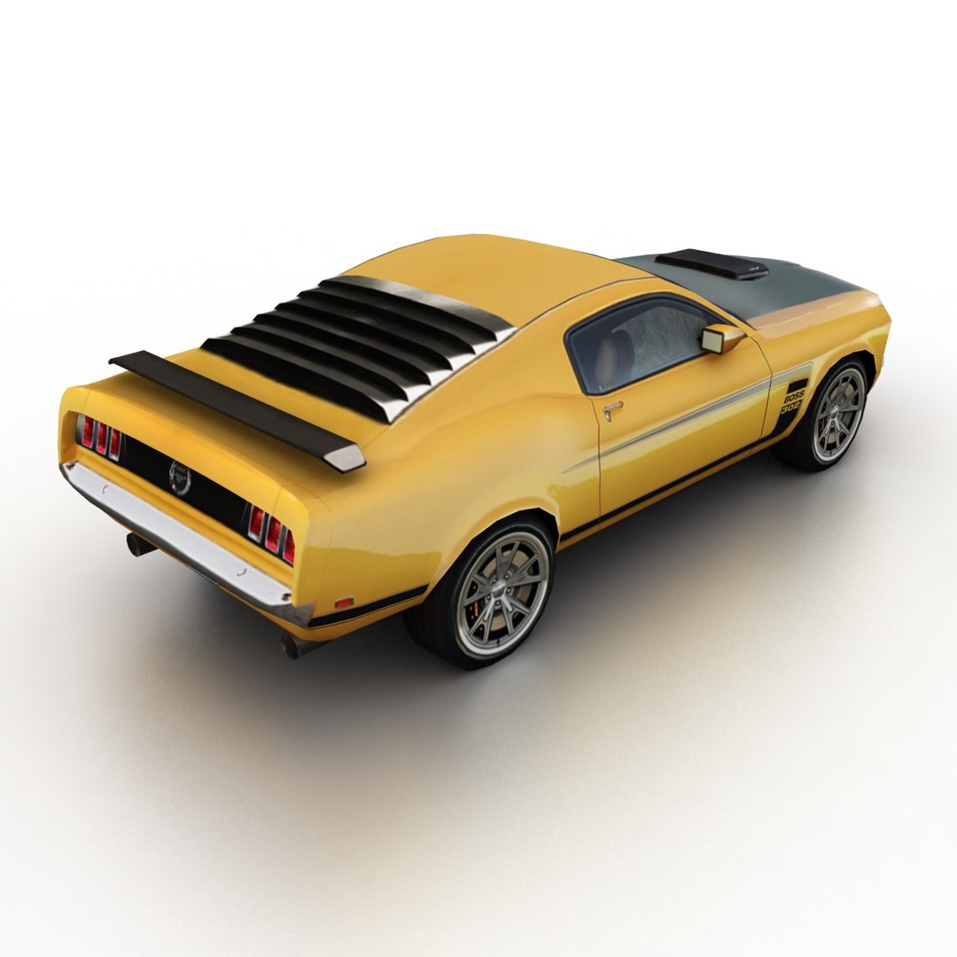 2013 retrobuilt 1969 mustang 3ds