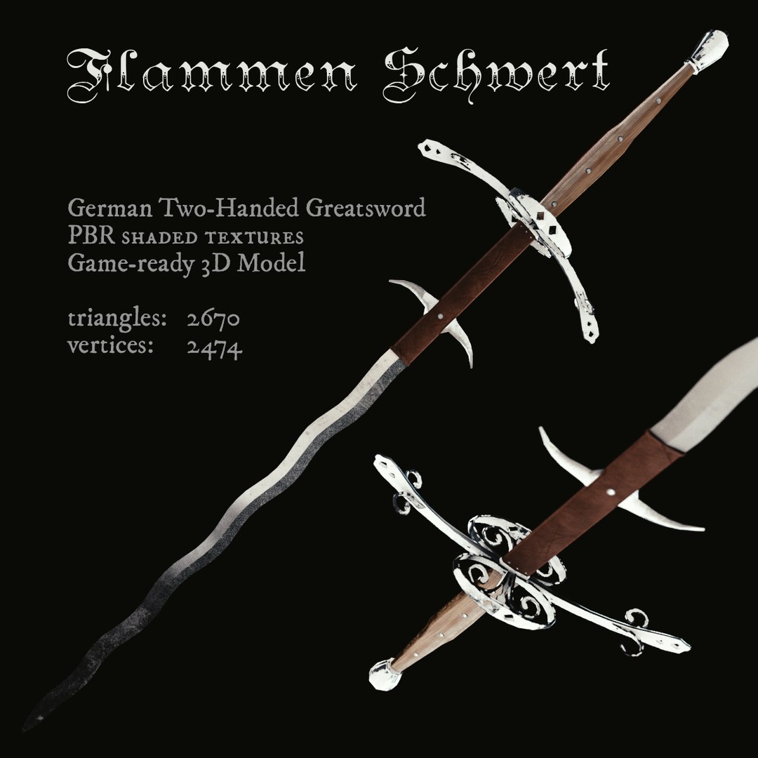 3ds Sword Flammenschwert